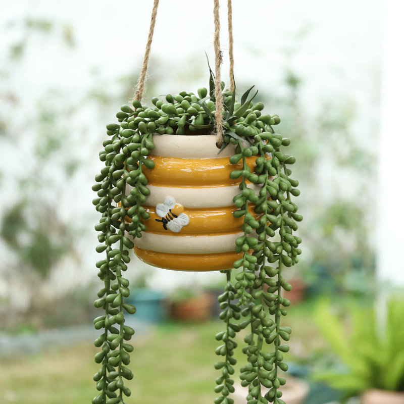Gracie Oaks Lamell Hanging Planter | Wayfair